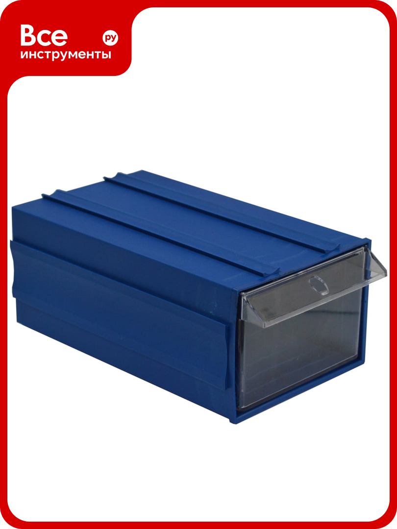 Контейнер с выдвижным ящиком автоэлектрика AS 225 4002, пластиковый бытовой лоток‑ящик с системой быстрой сортировки