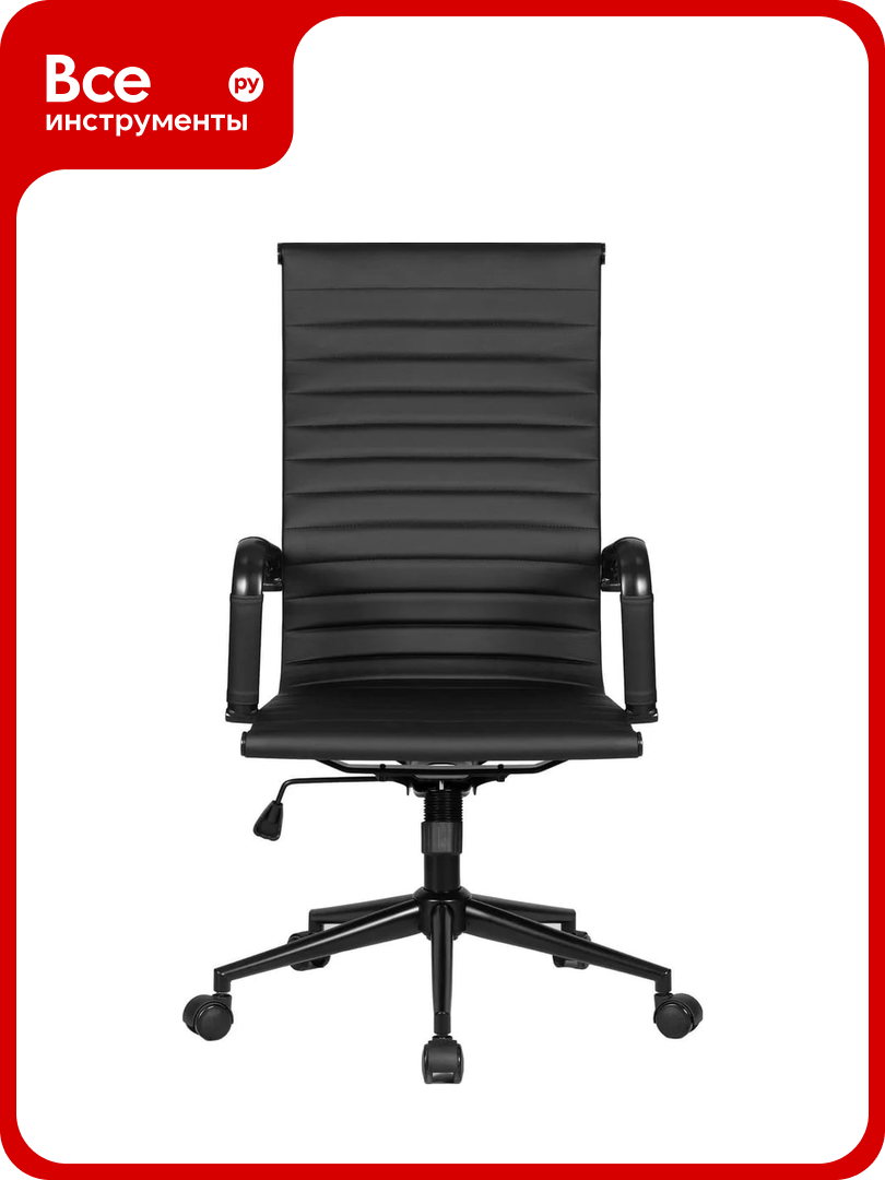 Офисное кресло для руководителей DOBRIN CLARK SIMPLE BLACK цвет черный LMR-101B_B-M_EL-black