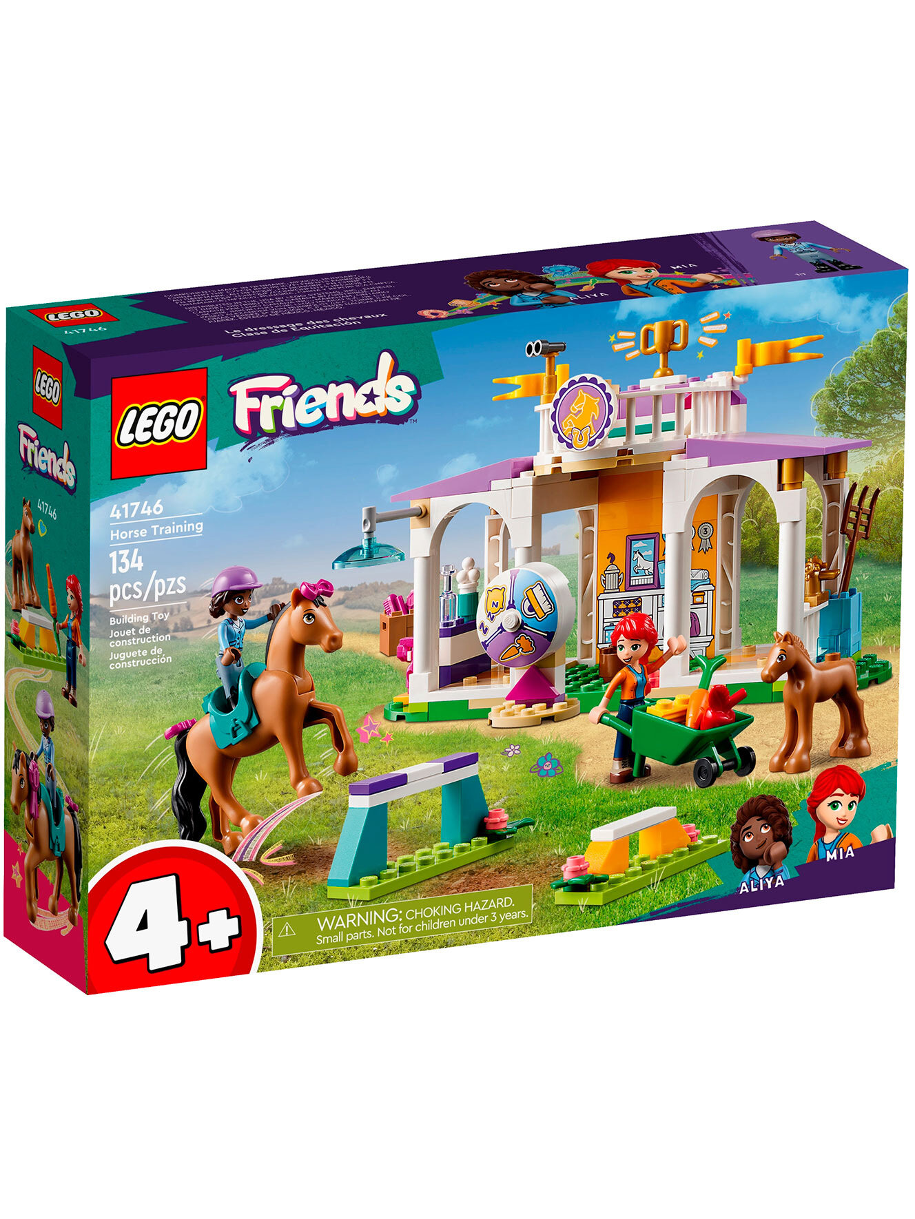 Конструктор LEGO Friends 41746 Тренировка лошадей