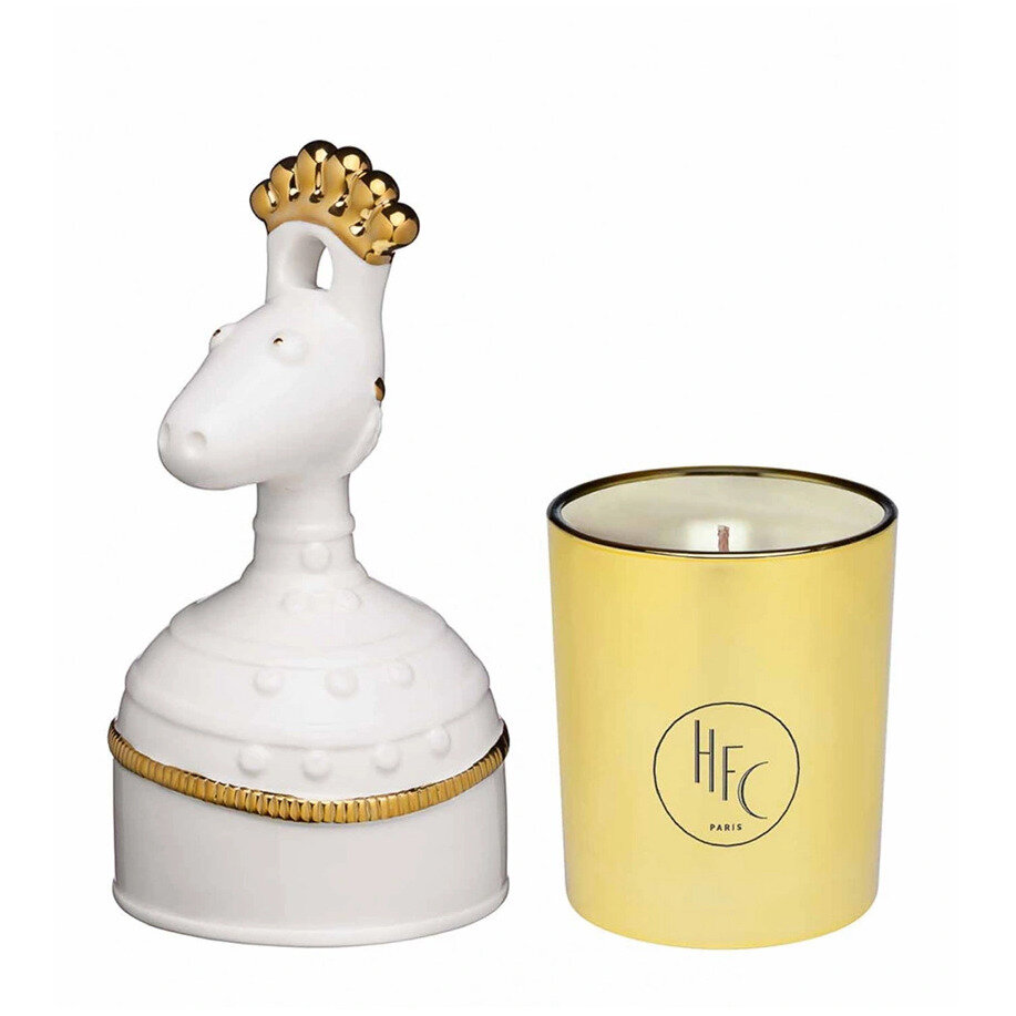 Набор Haute Fragrance Company Addictive Life аксессуар + свеча 1 гр / Хауте Фрагранс Компани Эдиктив Лайф