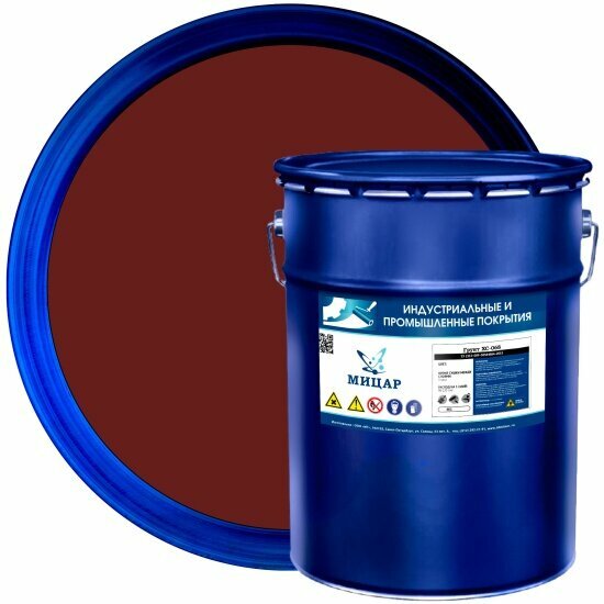 Грунт Мицар ХС-068, 20 кг, кр. коричневый