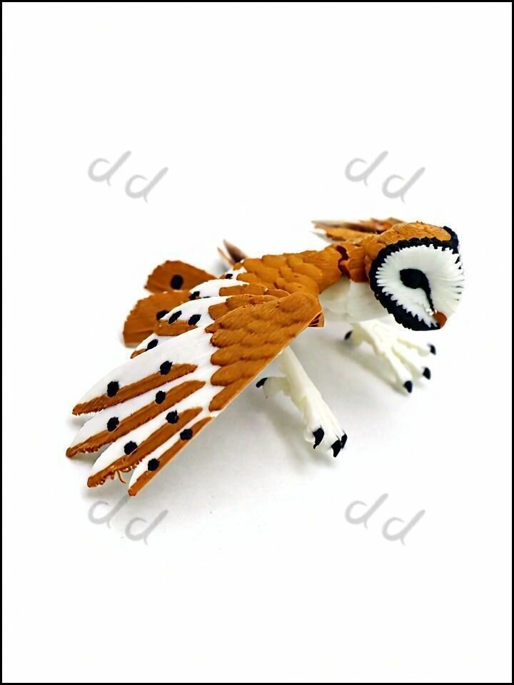 3D-печать: подвижная фигурка орла 16 см, креативный декор и оригинальный подарок