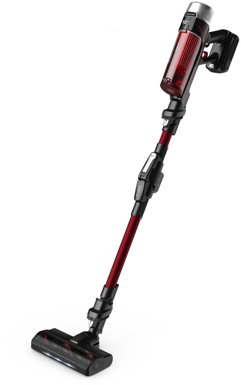 Пылесос Tefal X-Force Flex TY2079WO, мощность всасывания 100-400Вт, время работы 45 мин