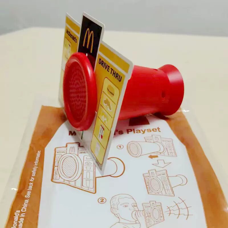 Игровая касса McDonald's для ролевой игры в детском саду с функцией заказа