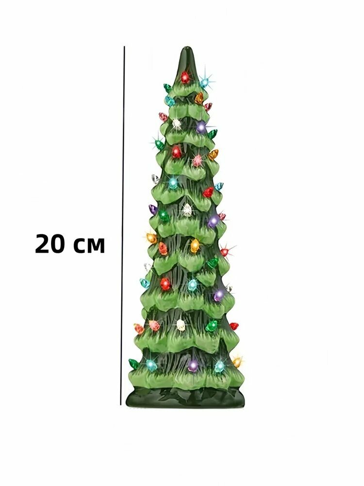Lumina Home Каркасная светодиодная фигура Ёлка 25 см