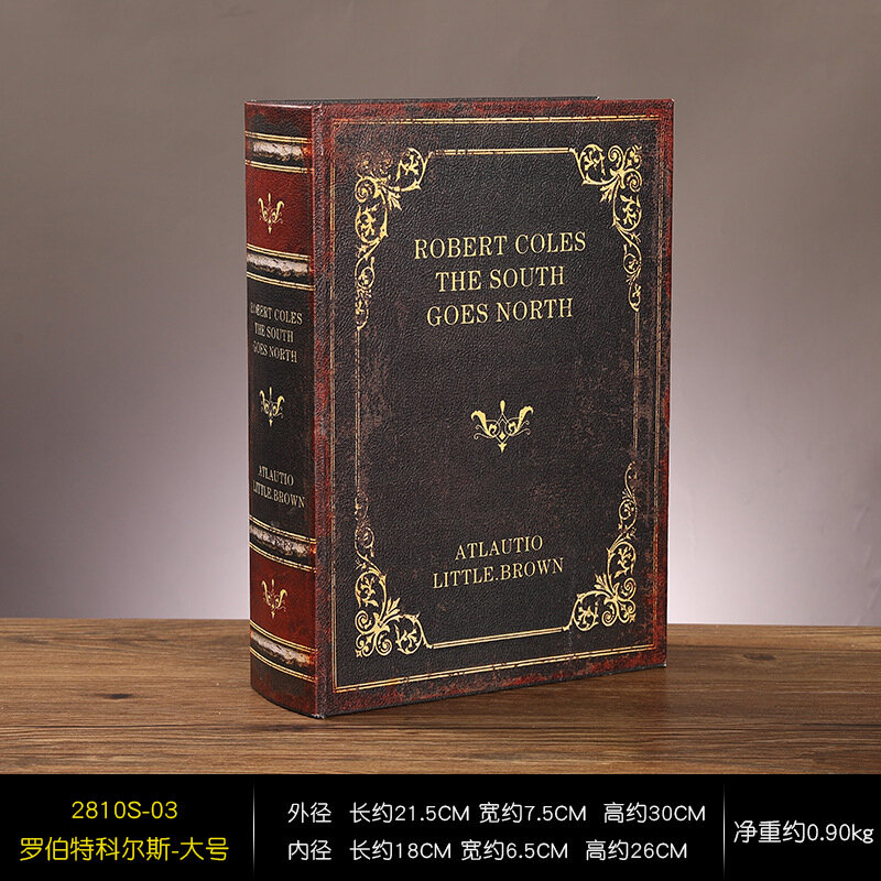 Имитация книги, модель книги для декора в кабинете, офисе, книжной полке, винтажная декоративная книга, реквизит для фотографии, ремесленная демонстрация