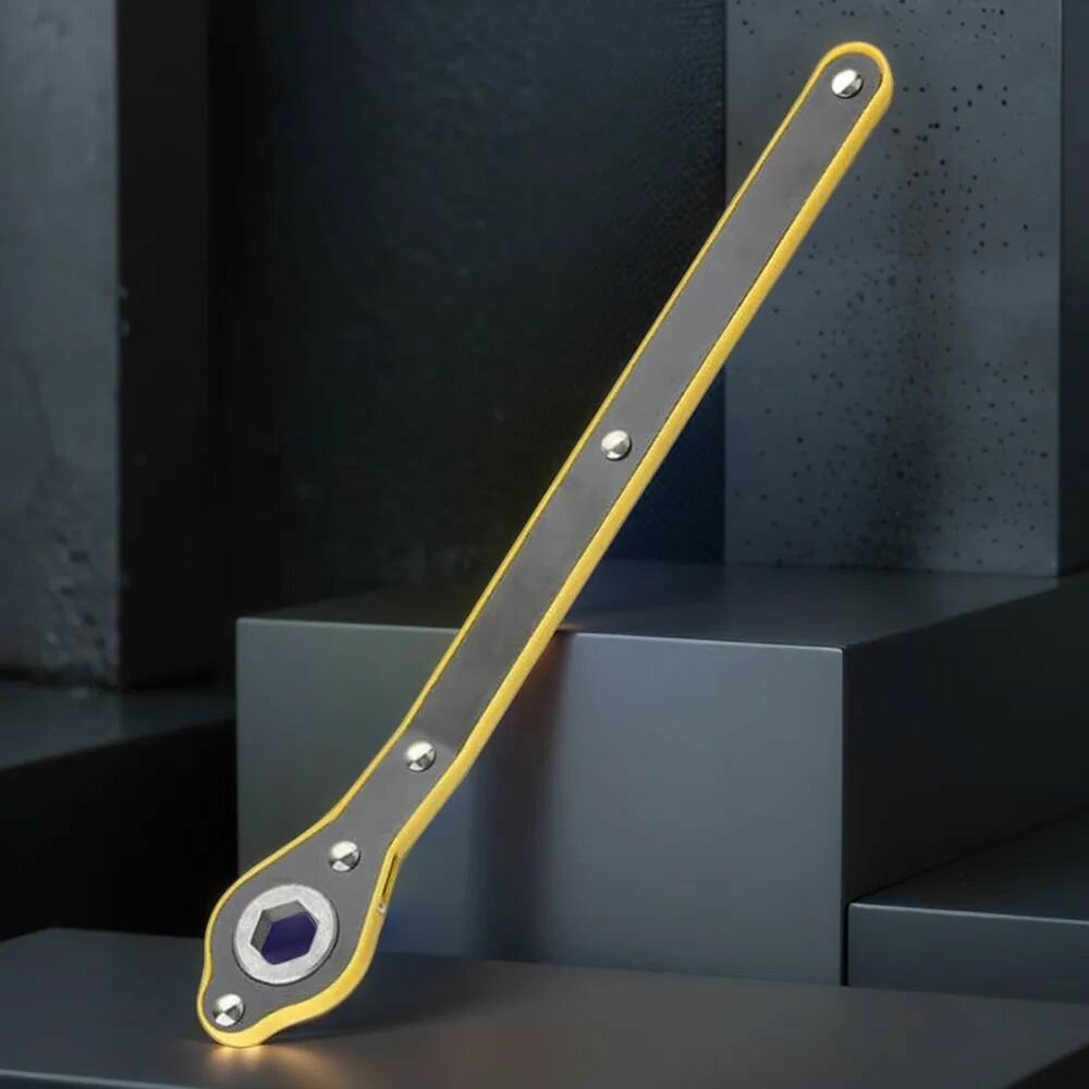 Втомобильный трудосберегающий ключ с трещоткой, ножничный ключ для шинного домкрата (Allen)