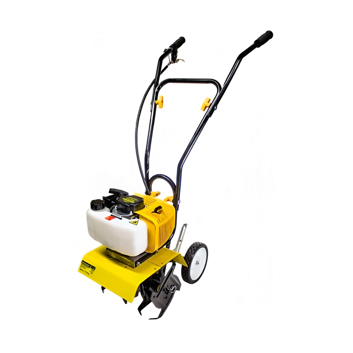 Культиватор бензиновый Champion GC252 желтый/черный, мощность 1,4 кВт (1,9 л. с.), 2х тактный