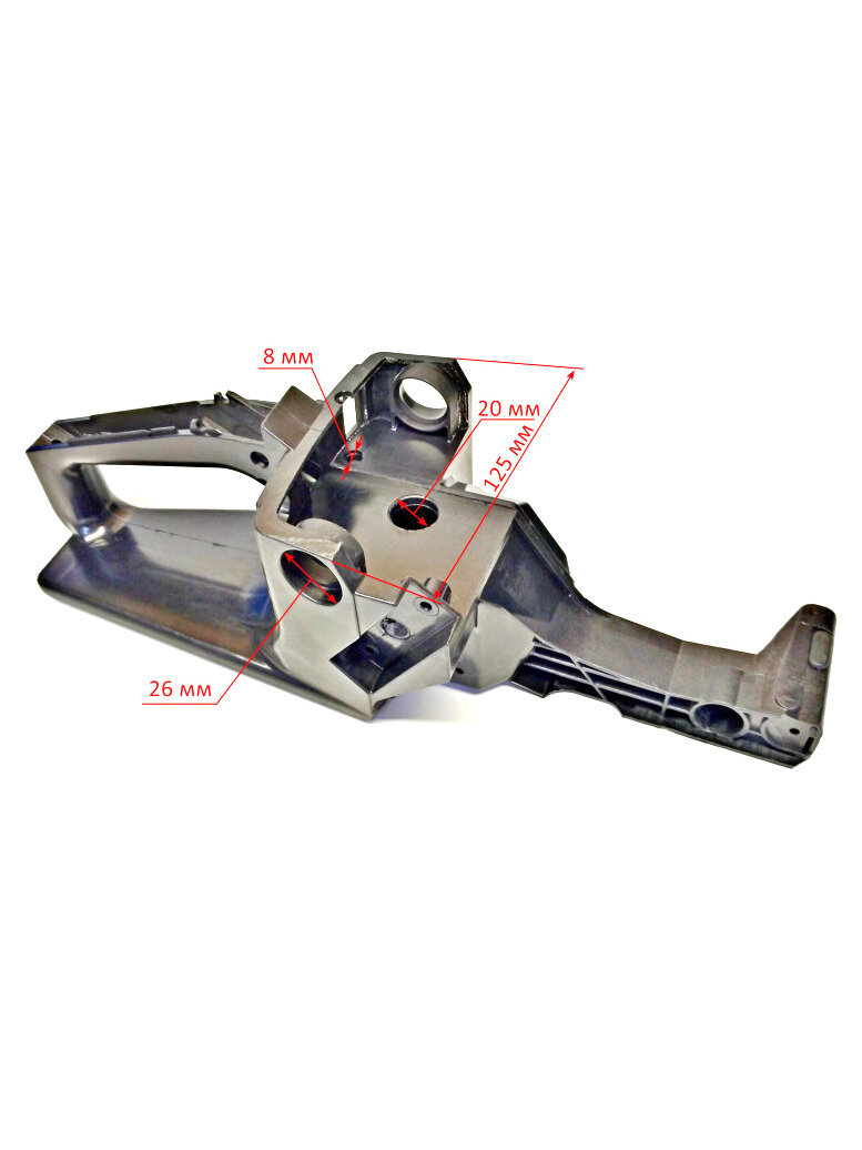 Топливный бак для бензопилы HUTER BS-62 (s/n HY~)
