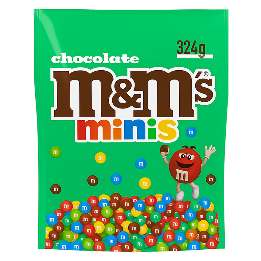 M&M's Minis Chocolate Драже 324гр