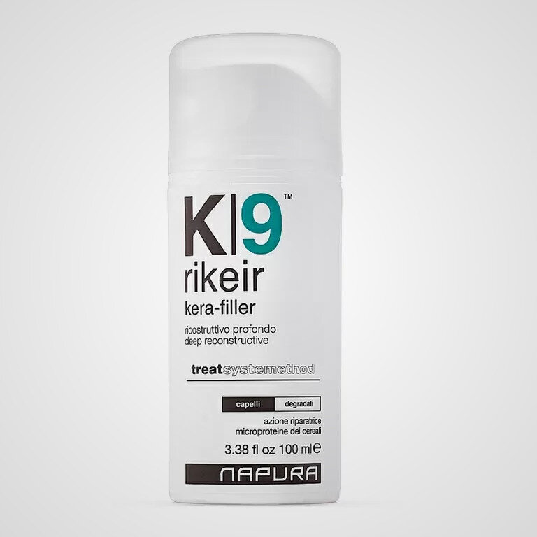 Несмываемый кератиновый хьюмитрит K9 100 мл Napura K9 Rikeir Kera-Filler Уход 100 мл