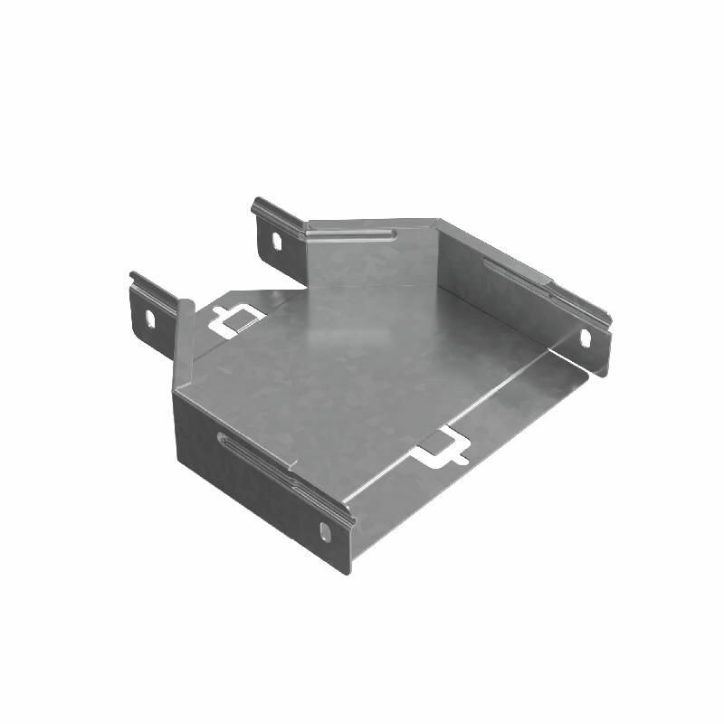 Переходник для лотка центральный 50х100-200 сталь 1мм «плюс» PDplus50-100-200-C КМ PL0765