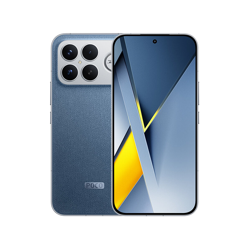 Смартфон POCO F8 Ultra 12/256GB 5G, 6.9" 2K AMOLED, 100 Вт зарядка, 50 МП камера, синий