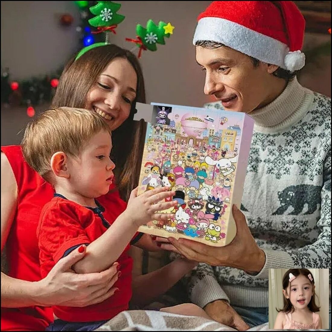 Адвент календарь для девочек Hello Kitti
