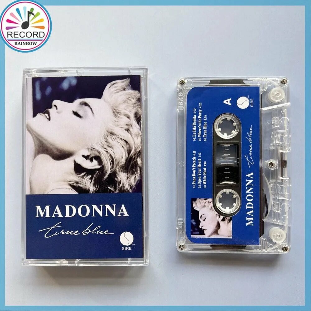 Аудиокассета (МС) Madonna True Blue Кассетная лента совершенно новый