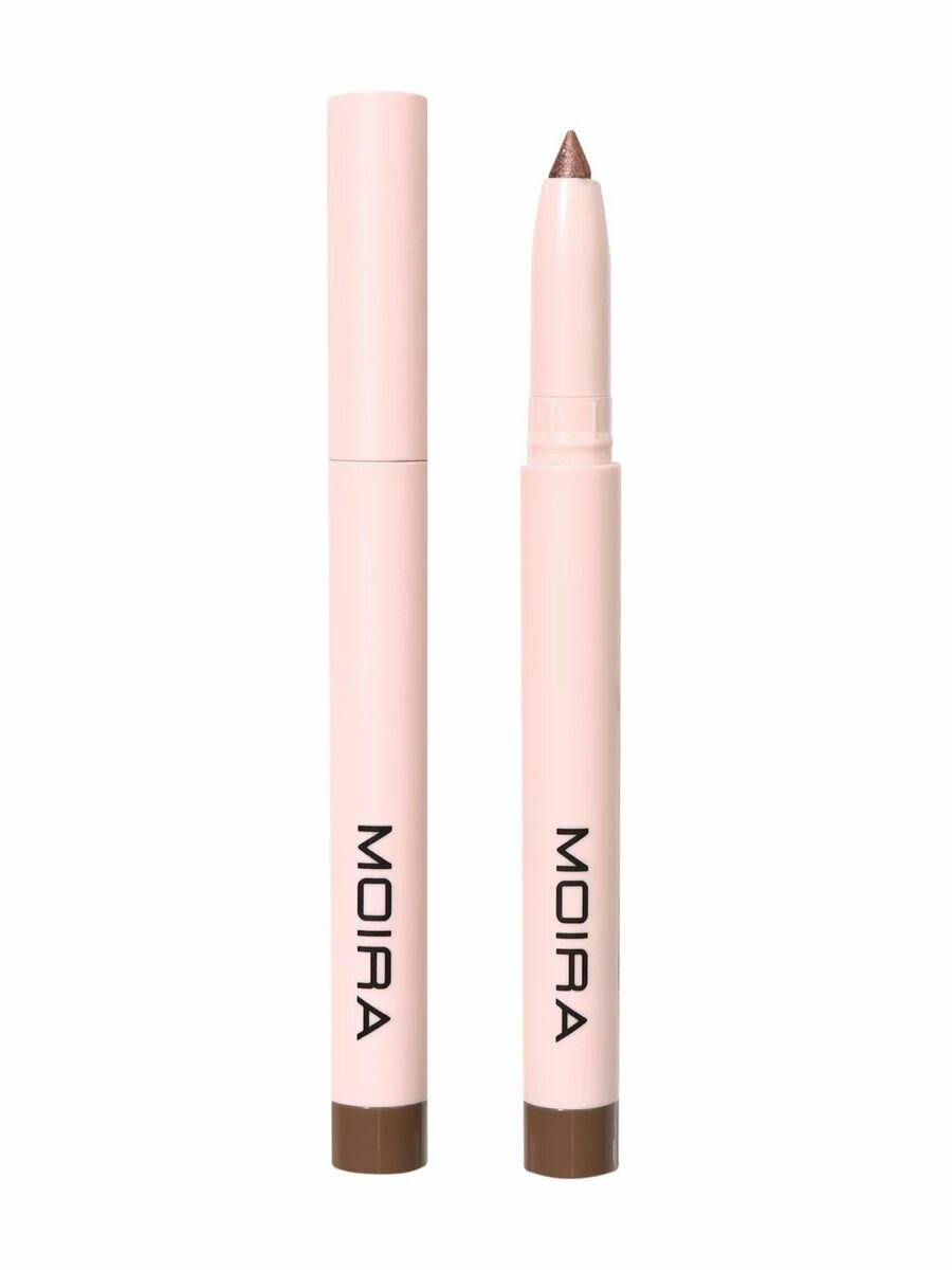 MOIRA Тени-карандаш для глаз Moira At Glance Stick Shadow, 1,5 г, 9 Какао-пудра
