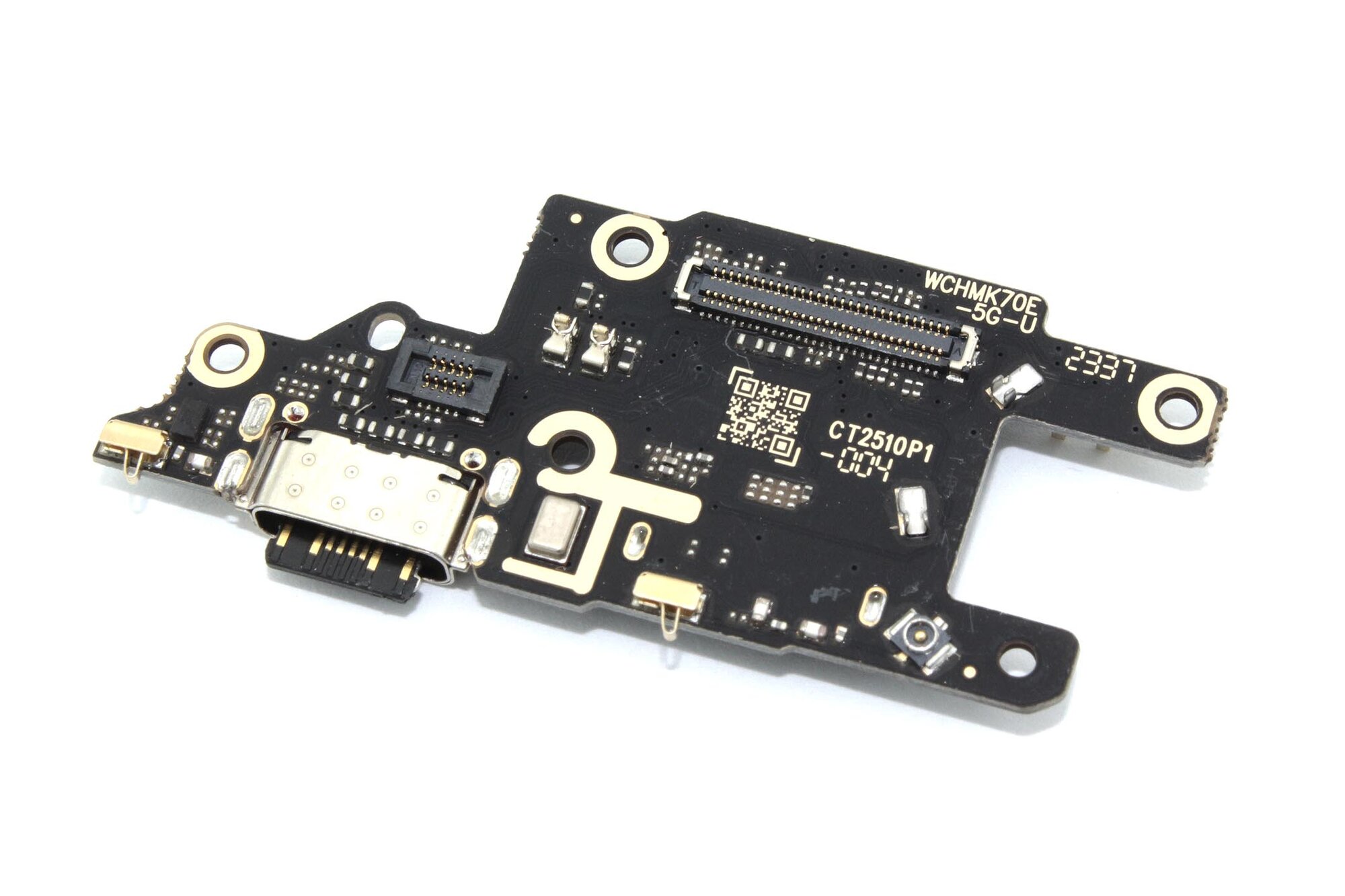 Нижняя плата (шлейф) с разъемом зарядки и микрофоном для Poco X6 Pro 5G (2311DRK48G)