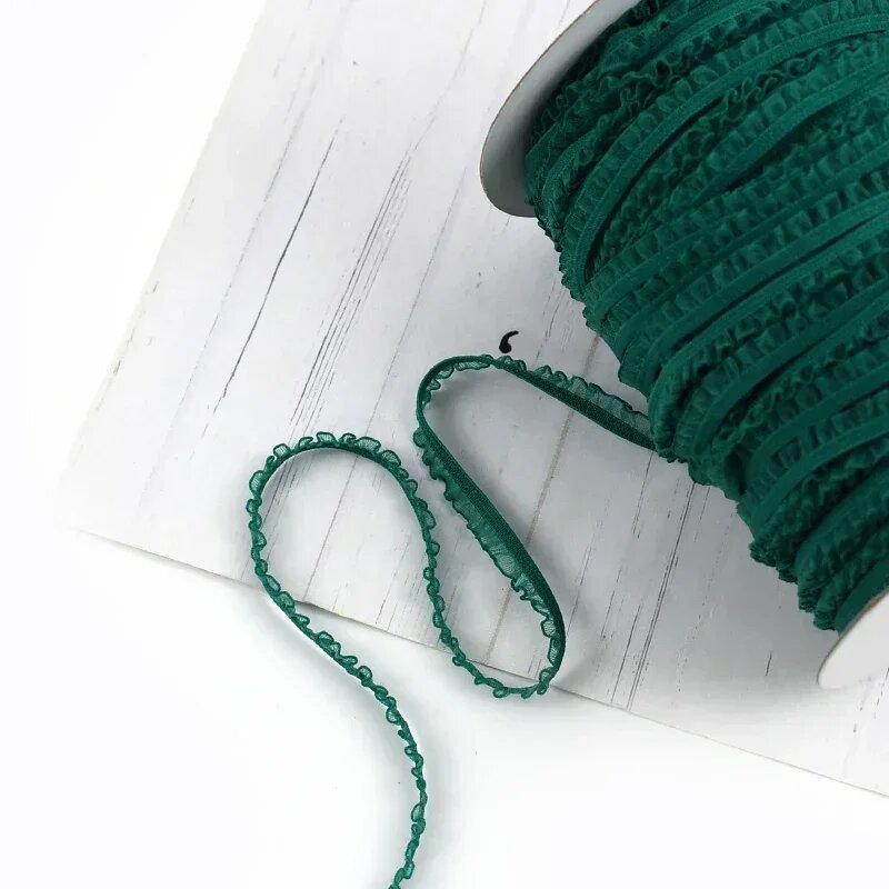 10/20 метров, 6 мм, собранная эластичная веревка, кружевная отделка, банты, платье, декоративные резинки, нижнее белье, ремень для бюстгальтера, эластичная лента, аксессуары