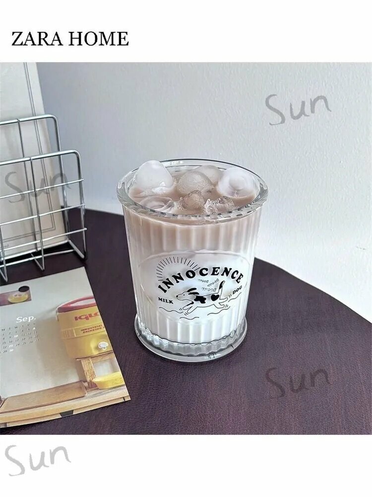 ZARA HOME Стакан граненый 300 мл 1 шт прозрачный