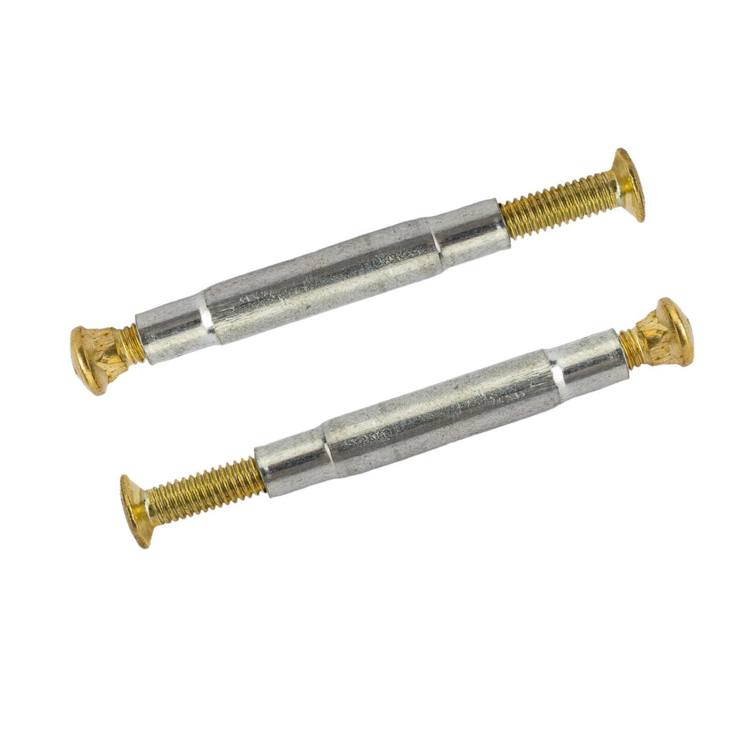 Стяжки MSM для дверных ручек на планке полированная латунь 2шт