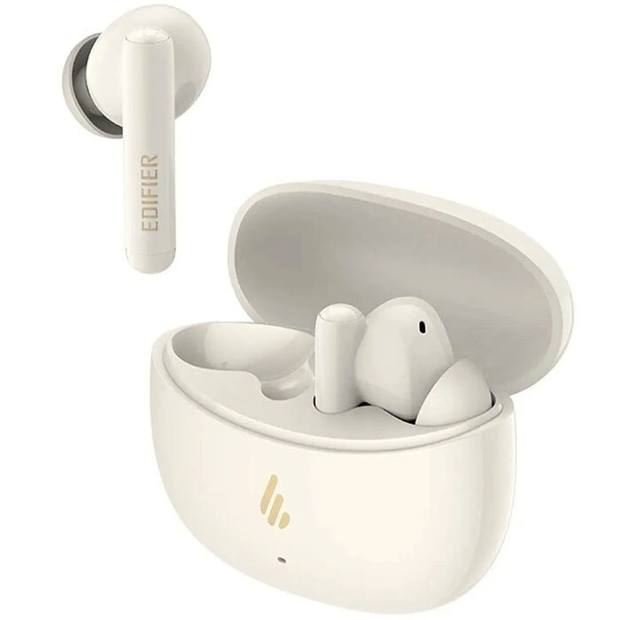 Bluetooth наушники вкладыши с микрофоном Edifier X5 Pro, TWS беспроводная гарнитура, слоновая кость