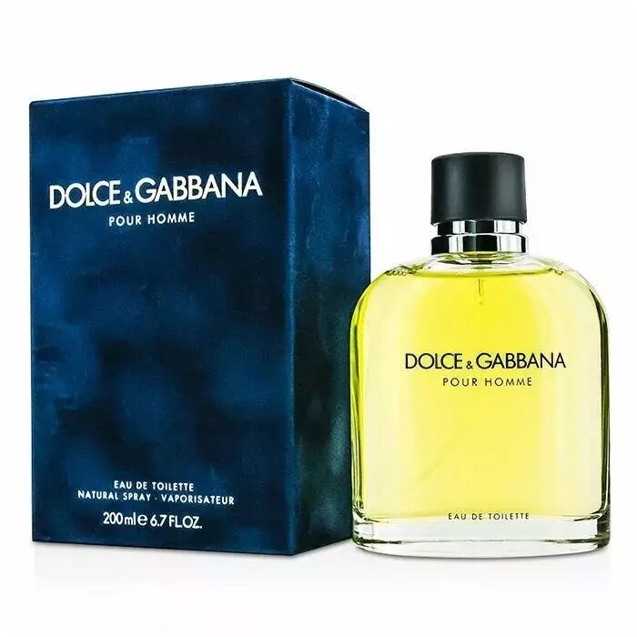 D&G pour homme 200 мл, Туалетная вода мужская