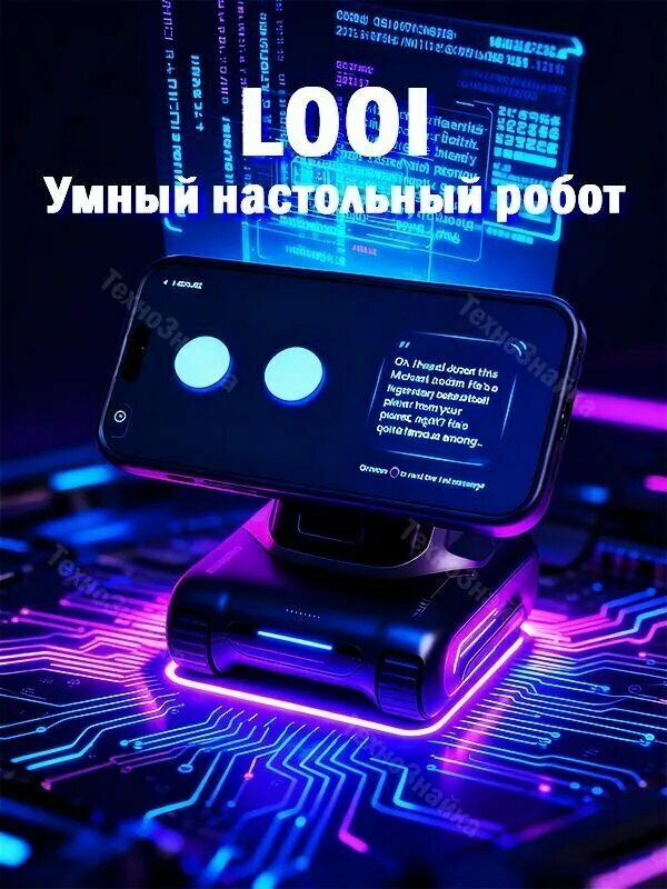 Умный настольный робот LOOI Robot, Умный Ai голосовой диалог Настольные игрушки