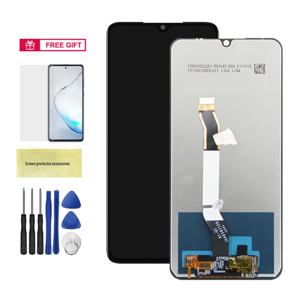 6,3-дюймовый ЖК-дисплей для Xiaomi Redmi Note 8, замена сенсорного экрана, для дисплея LCD No Frame