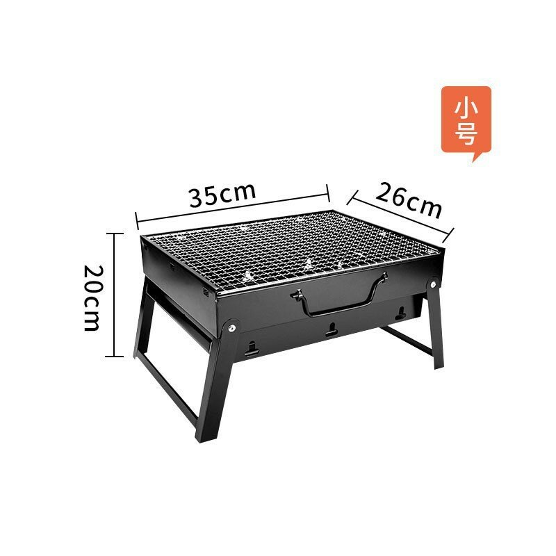 Удобный уличный гриль для барбекю, угольный гриль для барбекю, складной бытовой гриль для барбекю, уличная печь для барбекю.