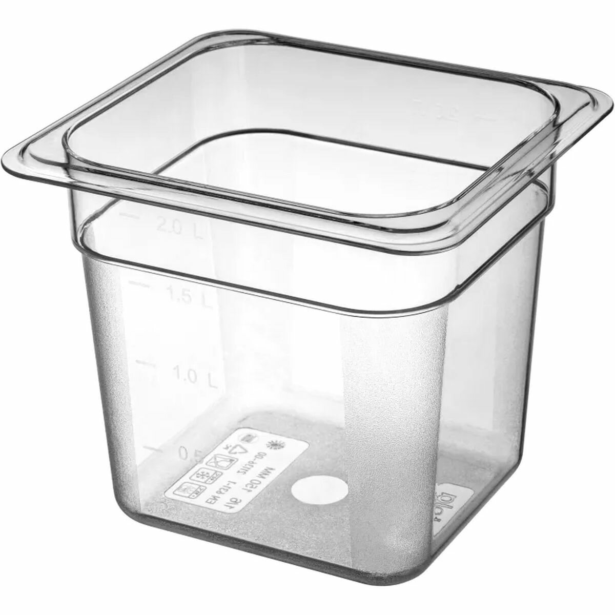 Гастроемкость из поликарбоната 1/6 Н-150 (прозрачный) (2231363)