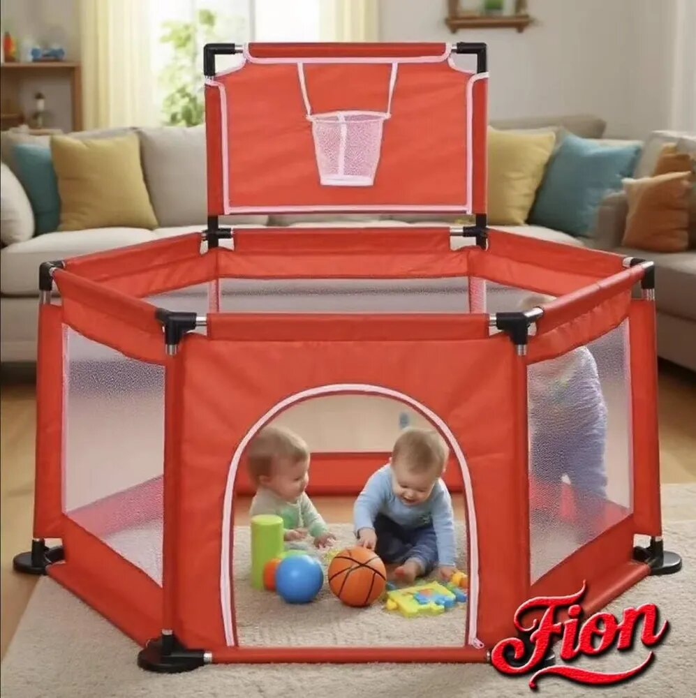 Детский манеж, крытая игровая площадка для малышей, ползающий дом, забор