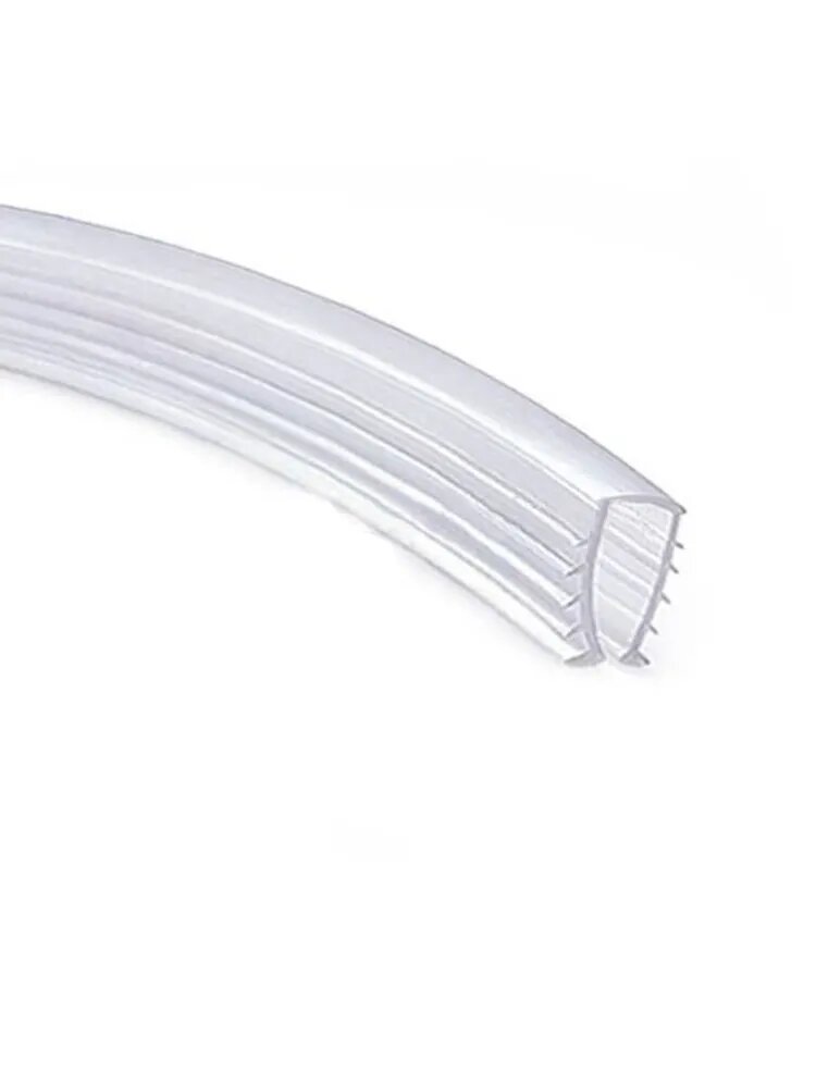 Уплотнитель для душевой кабины П-образный ёлочка 4 мм, 4 м