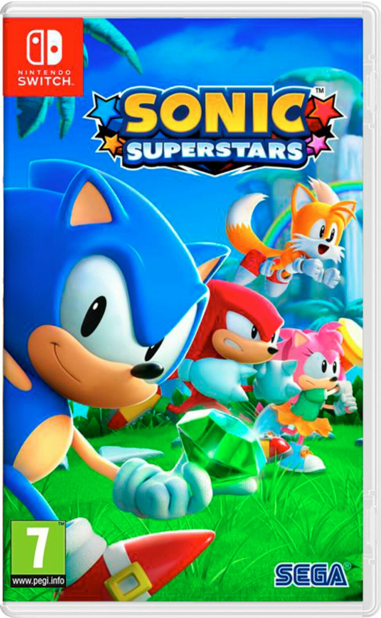Sonic Superstars (русские субтитры) (Игра на картридже) (Nintendo Switch)