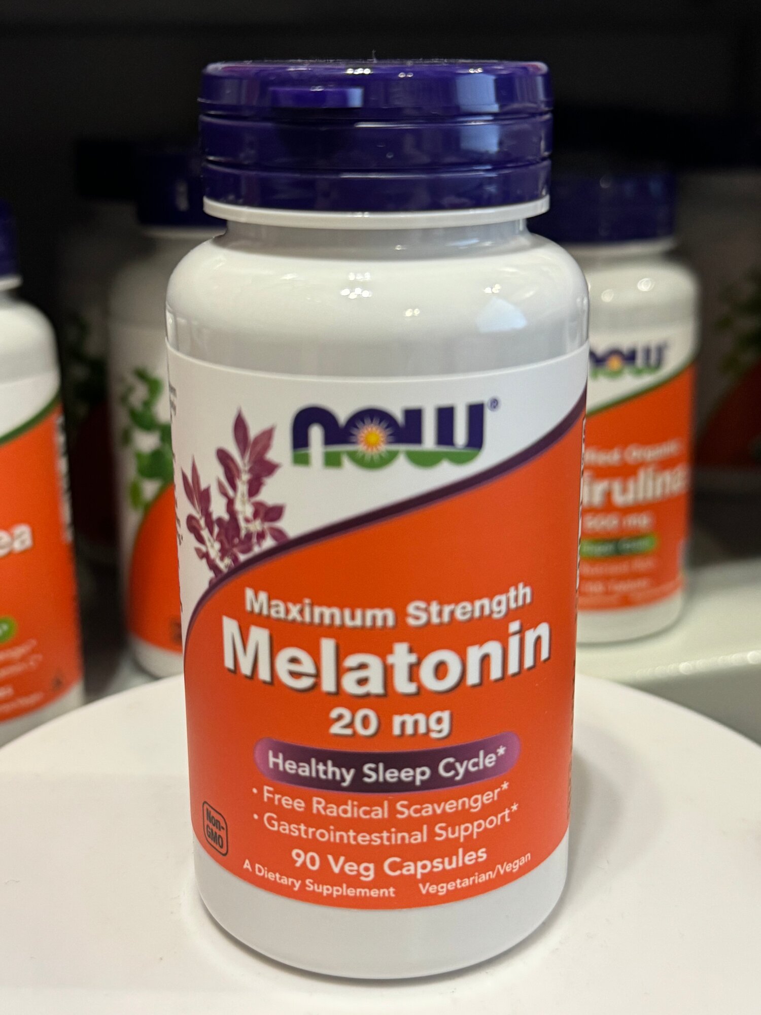 Melatonin 20 mg, 90 капсул