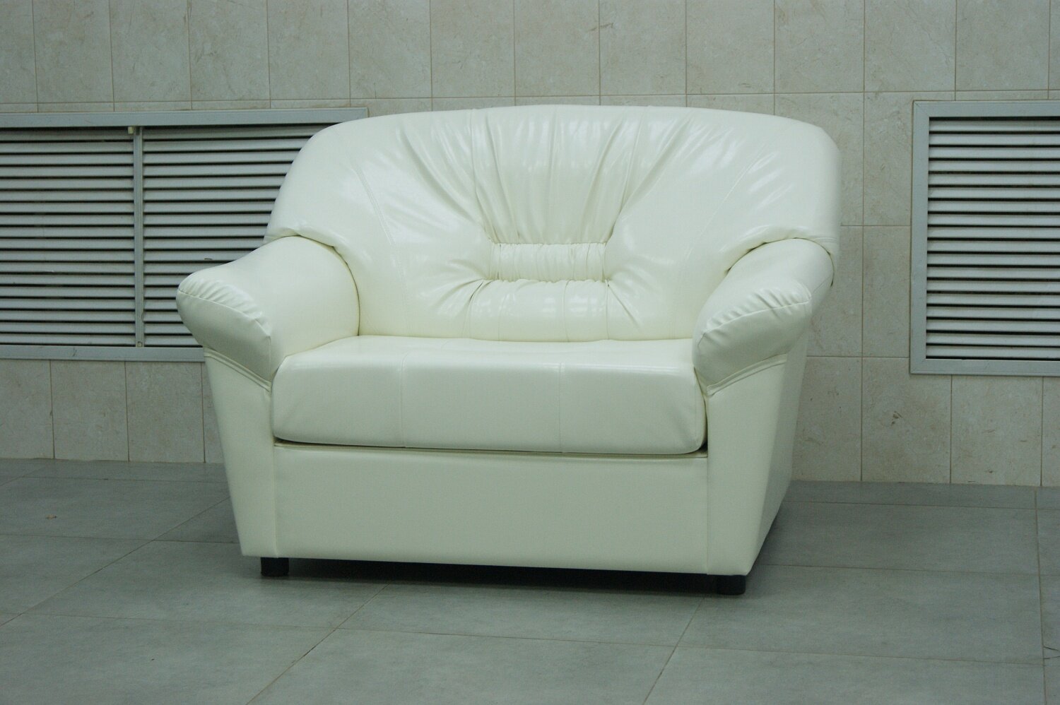 Кресло-кровать Марсель (Честер) Виктория Вайт, 118х90х88 см