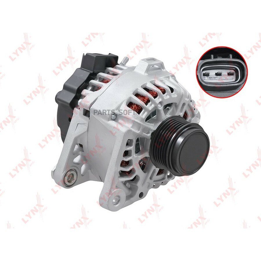 Генератор HYUNDAI i40 I 2.0 11 / IX35/Tucson 2.0 09, KIA Sportage III 2.0 10-15 EA-1432 от официального дистрибьютора, LYNXAUTO, артикул EA1432