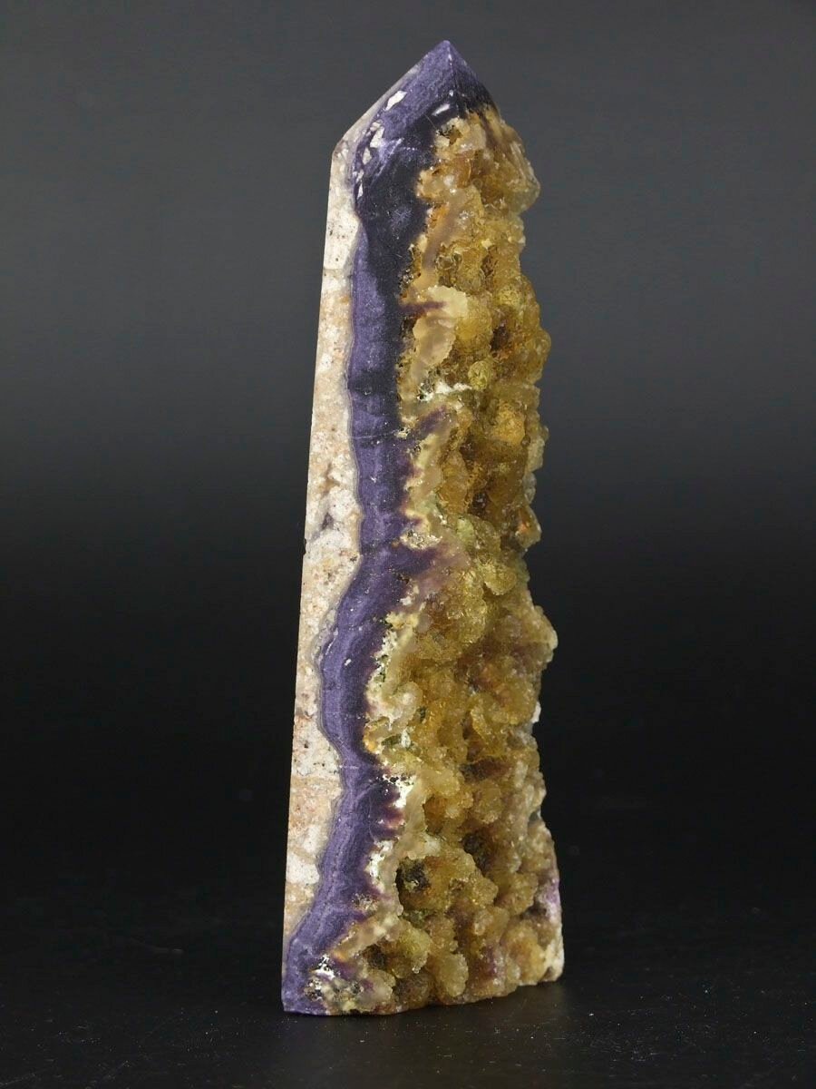 Флюорит натуральный камень 13 см (Плавиковый шпат)