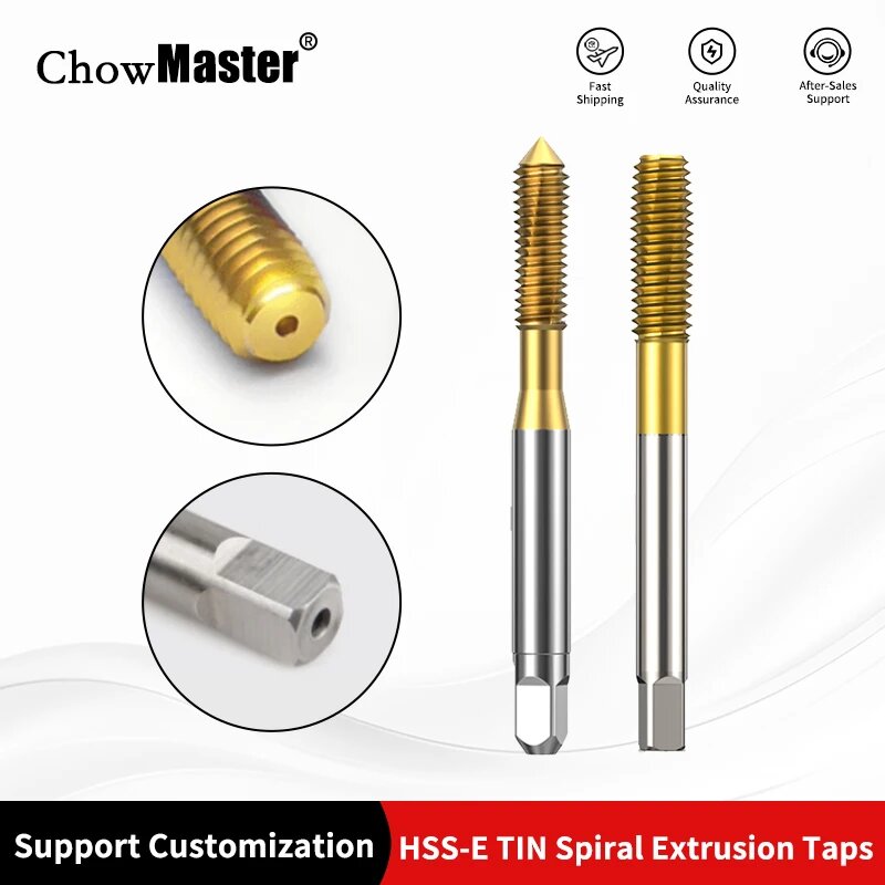 Метчики Chowmaster HSS-E TiN M3-M12, M6.0x1.0