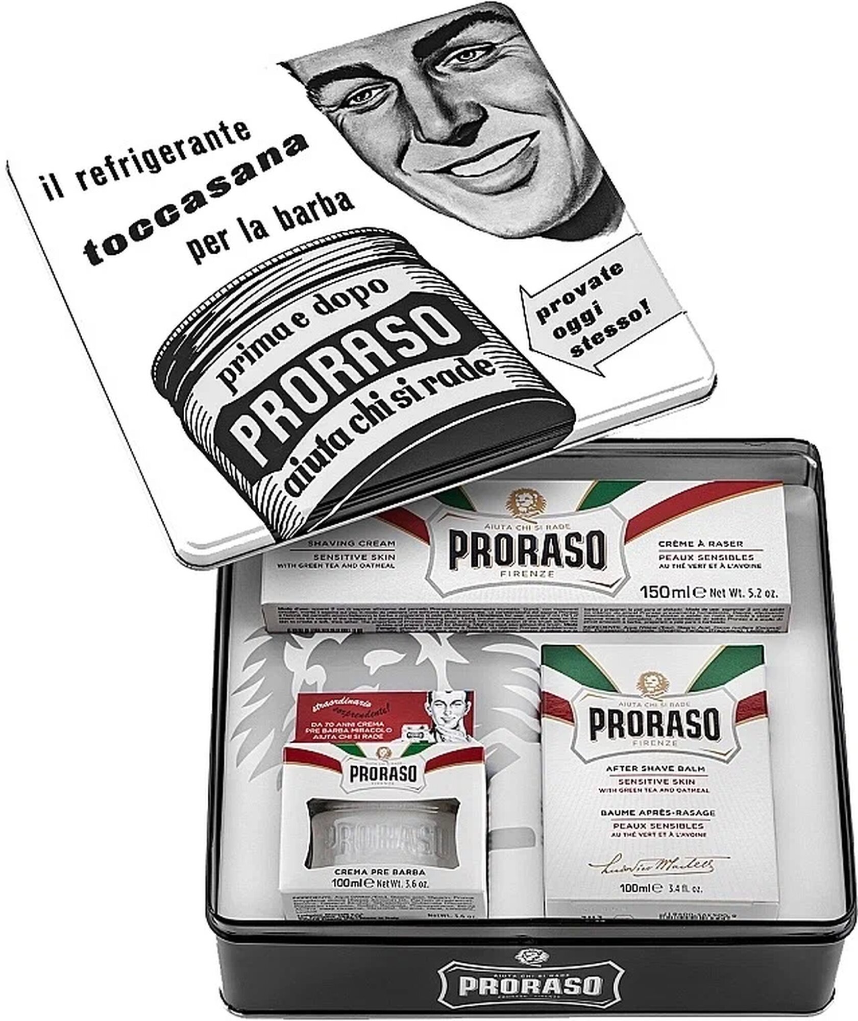Подарочный набор для бритья Proraso Toccasana