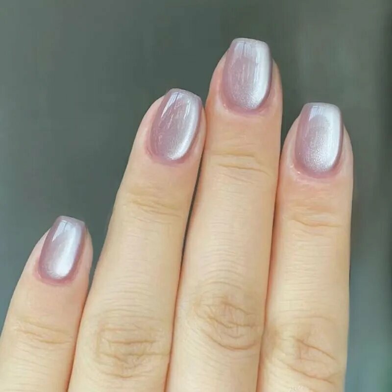 Кошачий глаз Длинные накладные ногти( 24 типсы + клей )