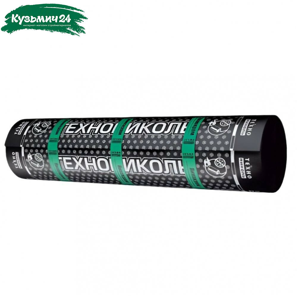 Гидроизоляция Технониколь Линокром ТПП, стеклоткань, теплостойкость 80°С, рулон 15 м