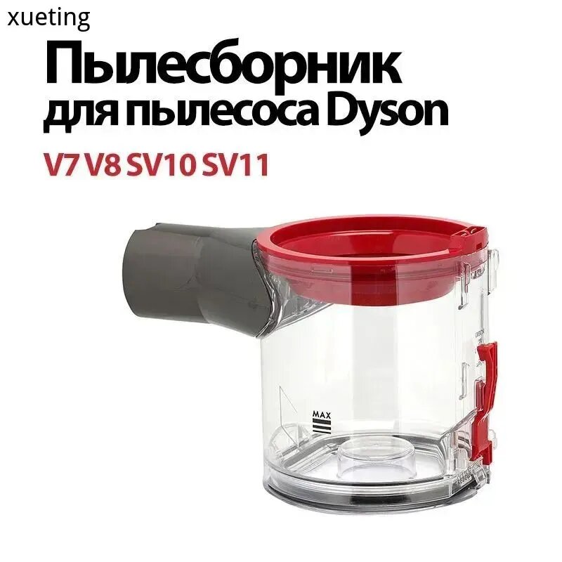 Пылесборник контейнер колба для пылесоса dyson V7 V8 / SV10 SV11. Мусоросборник, стакан, чаша.