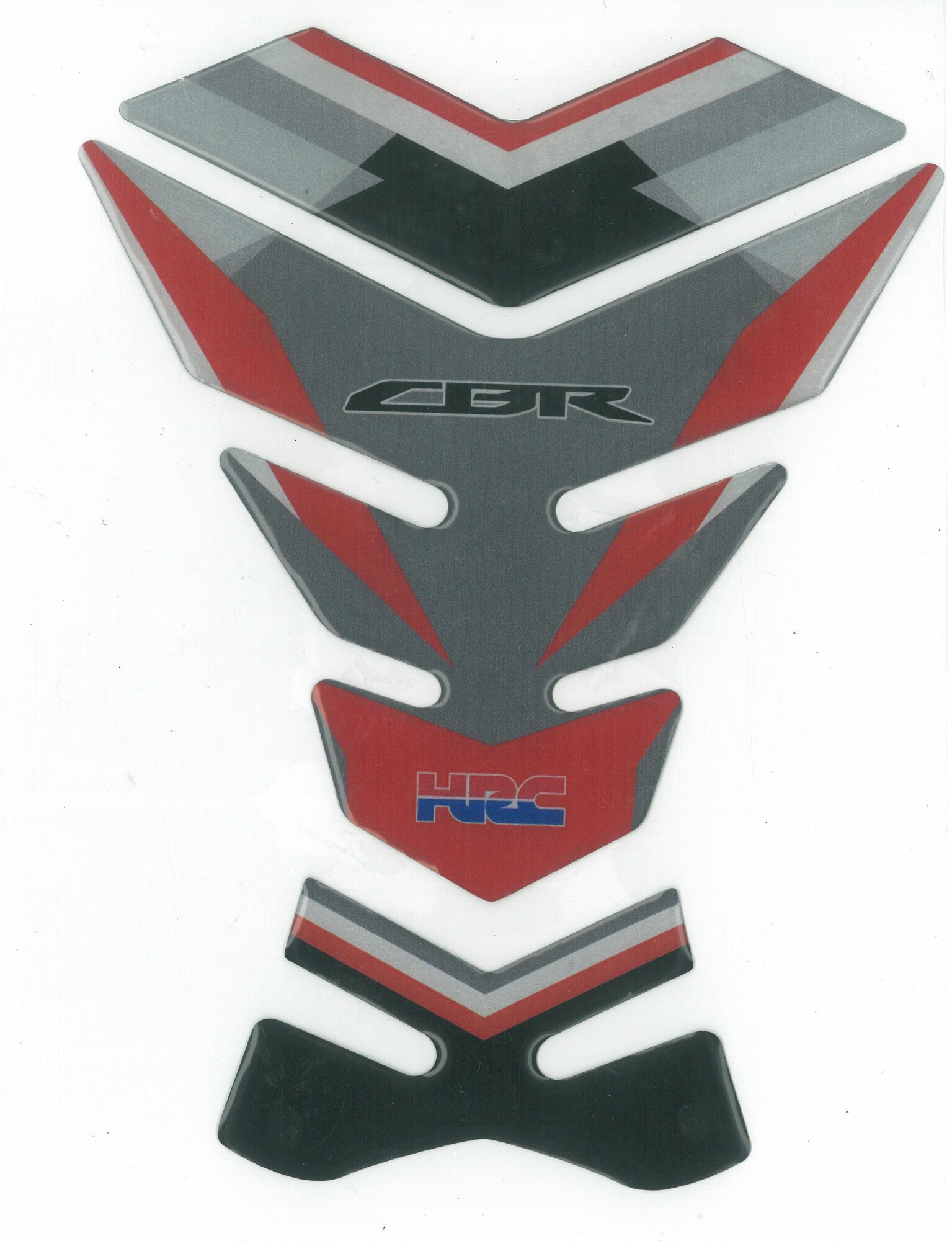 Наклейка Honda CBRHRC Серо-Красная