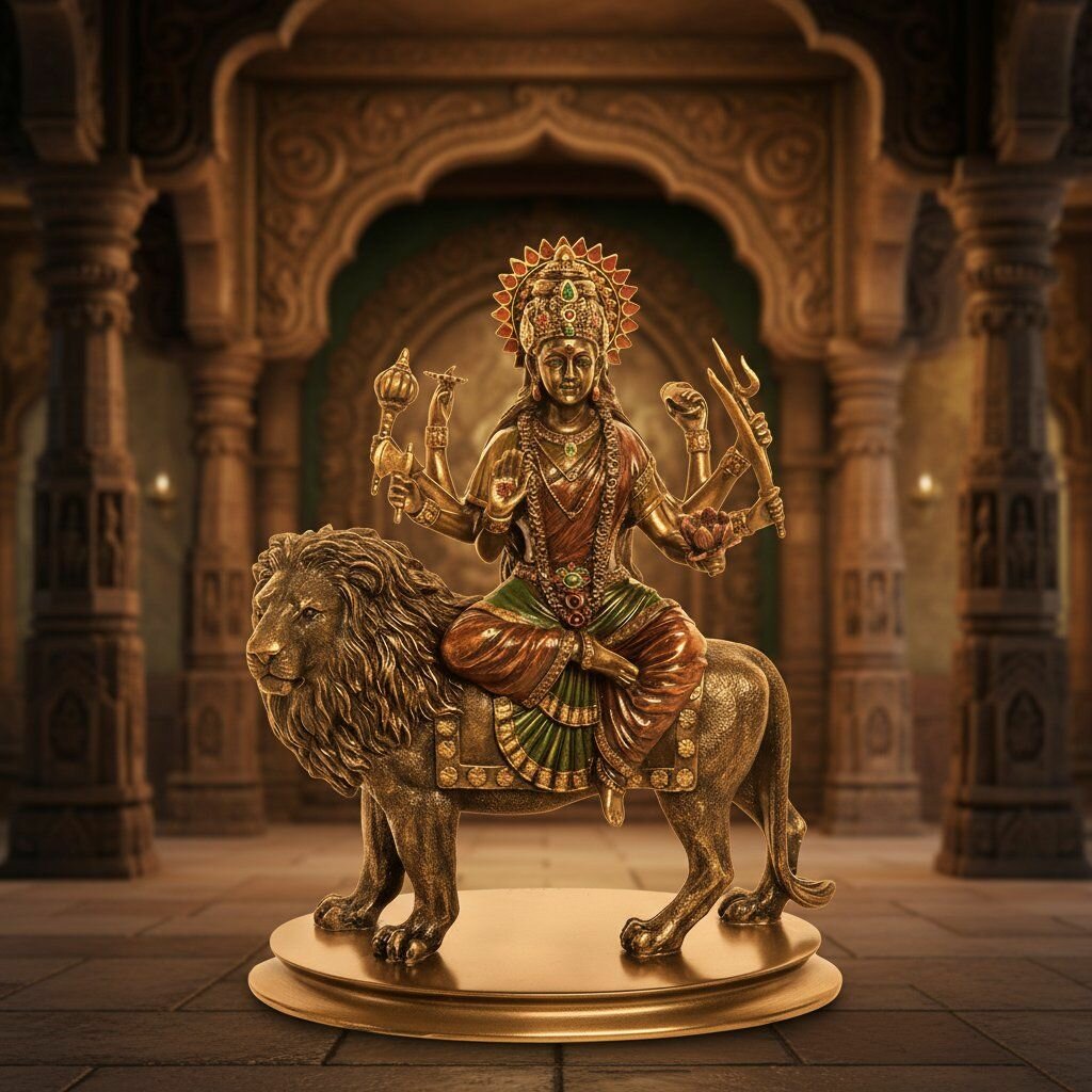 Статуэтка Богиня Дурга - защитница богов и мирового порядка A2143425