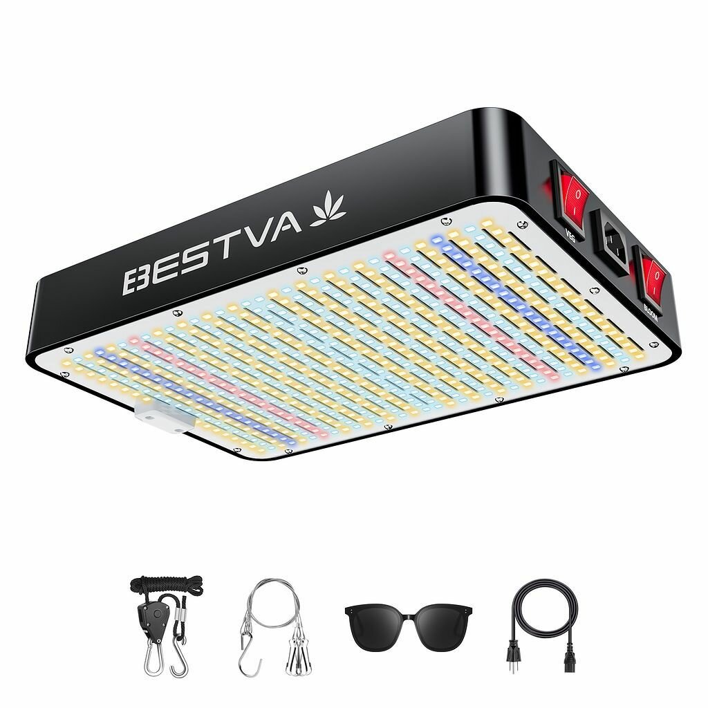 Фитолампа Bestva DC Light Series 1000W, фитосветильник для растений, полный спектр