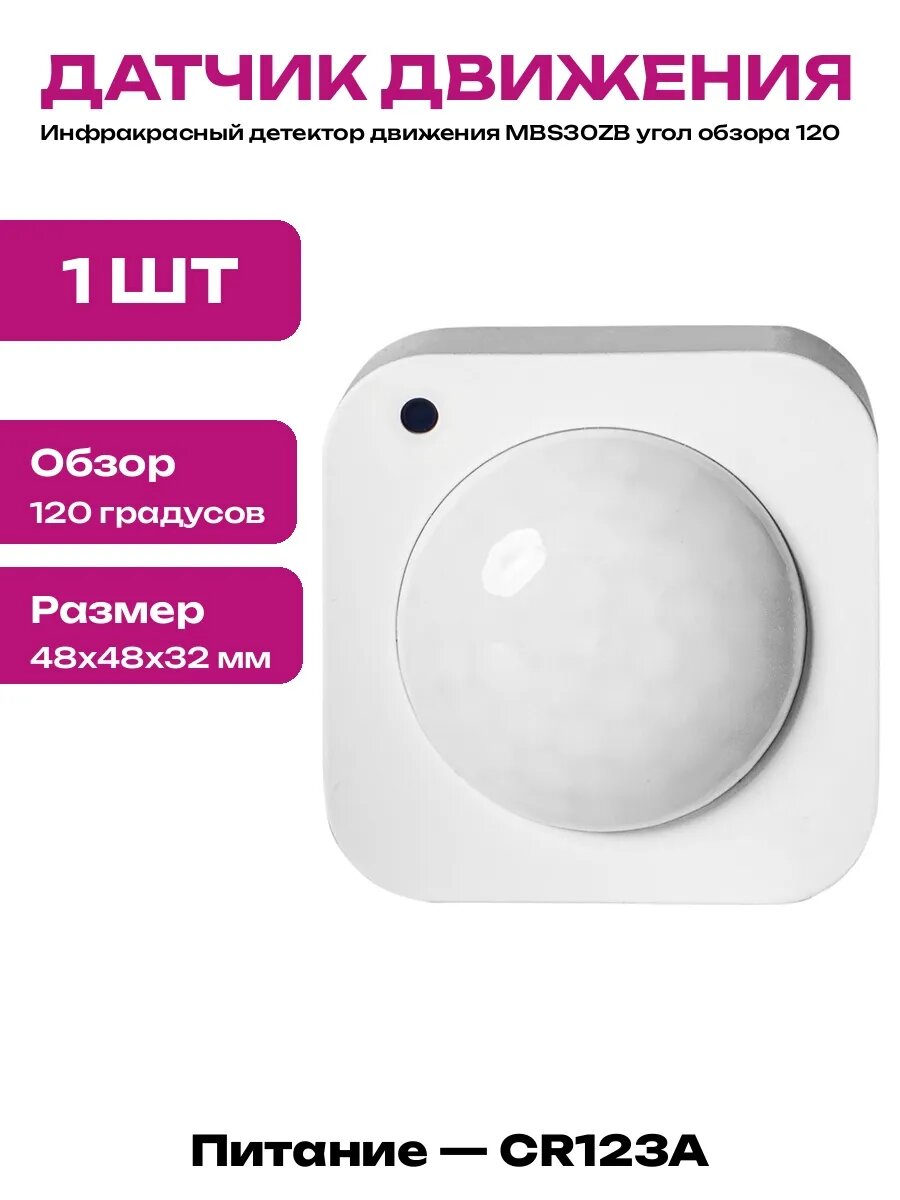 Датчик присутствия и освещенности Zigbee для умного дома