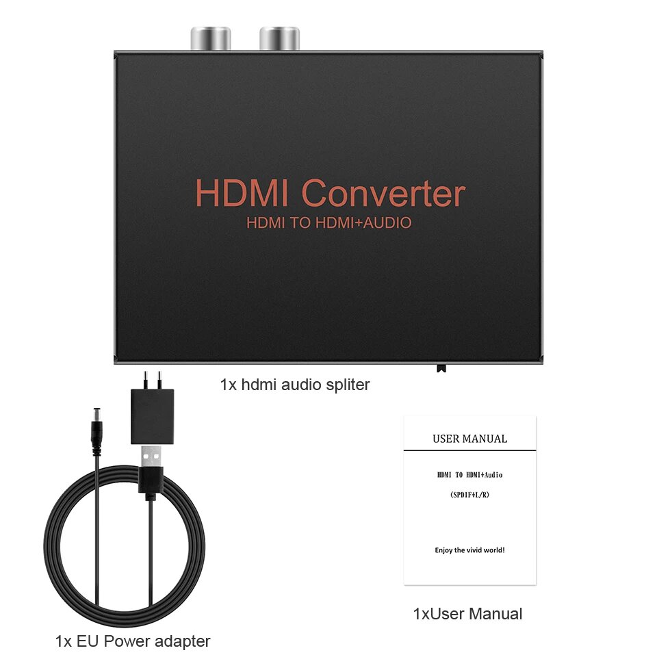 Аудио экстрактор HDMI для PS4 ADD eu power adapter