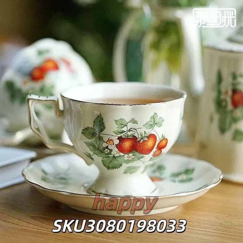 Сервиз кофейный "клубника" 220.00 мл на 1 перс.