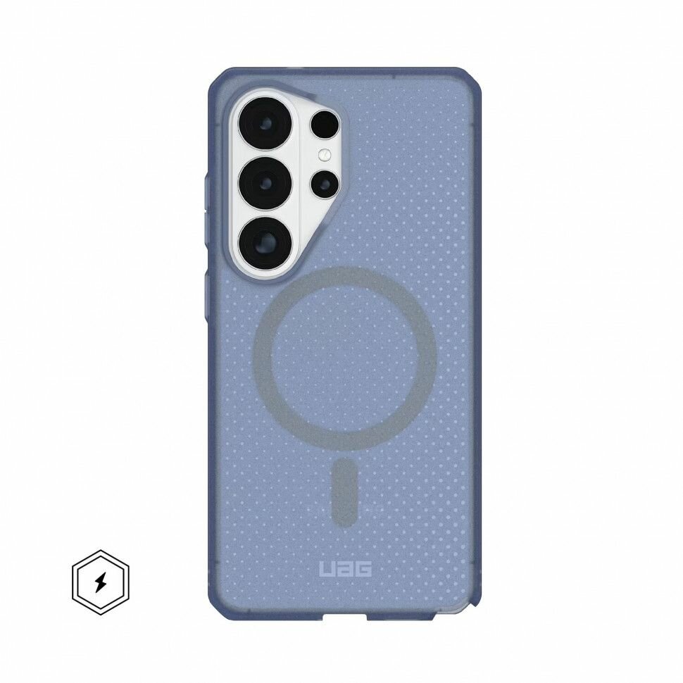 Чехол с поддержкой MAGSAFE Uag DOT для Samsung Galaxy S26 Ultra, цвет голубой (Cloud Blue)