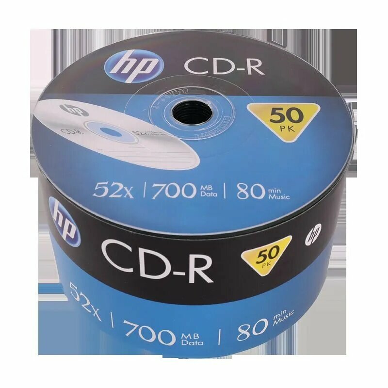 Диск для записи CD-R, 700 МБ, 50 шт